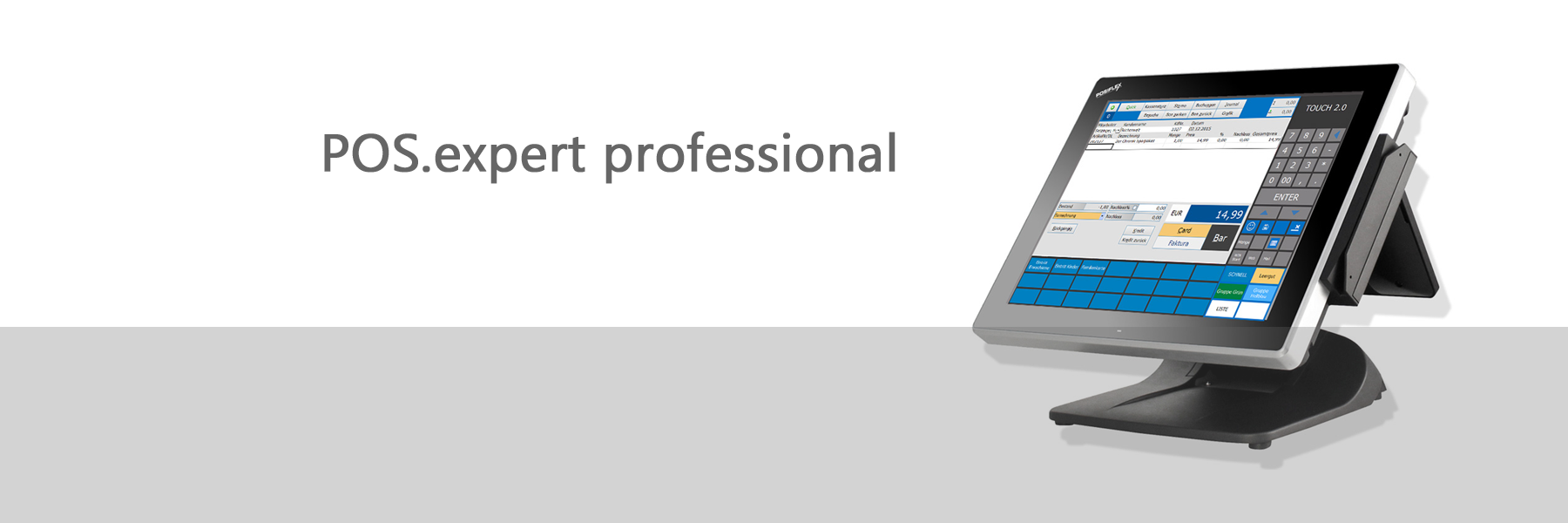 Kassensoftware mit Warenwirtschaft | POS.expert Singen